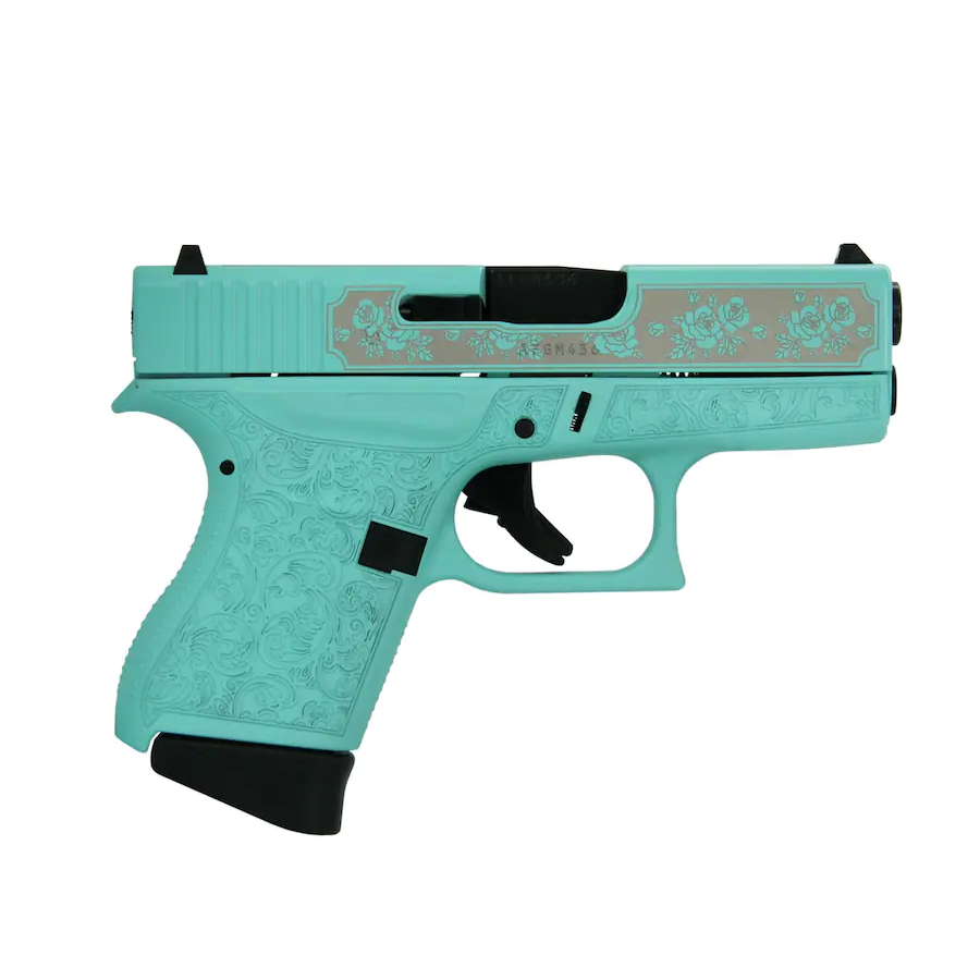 GLOCK G43 TIFFANY BLUE / 9mm Handgun / Warrior Gun Store